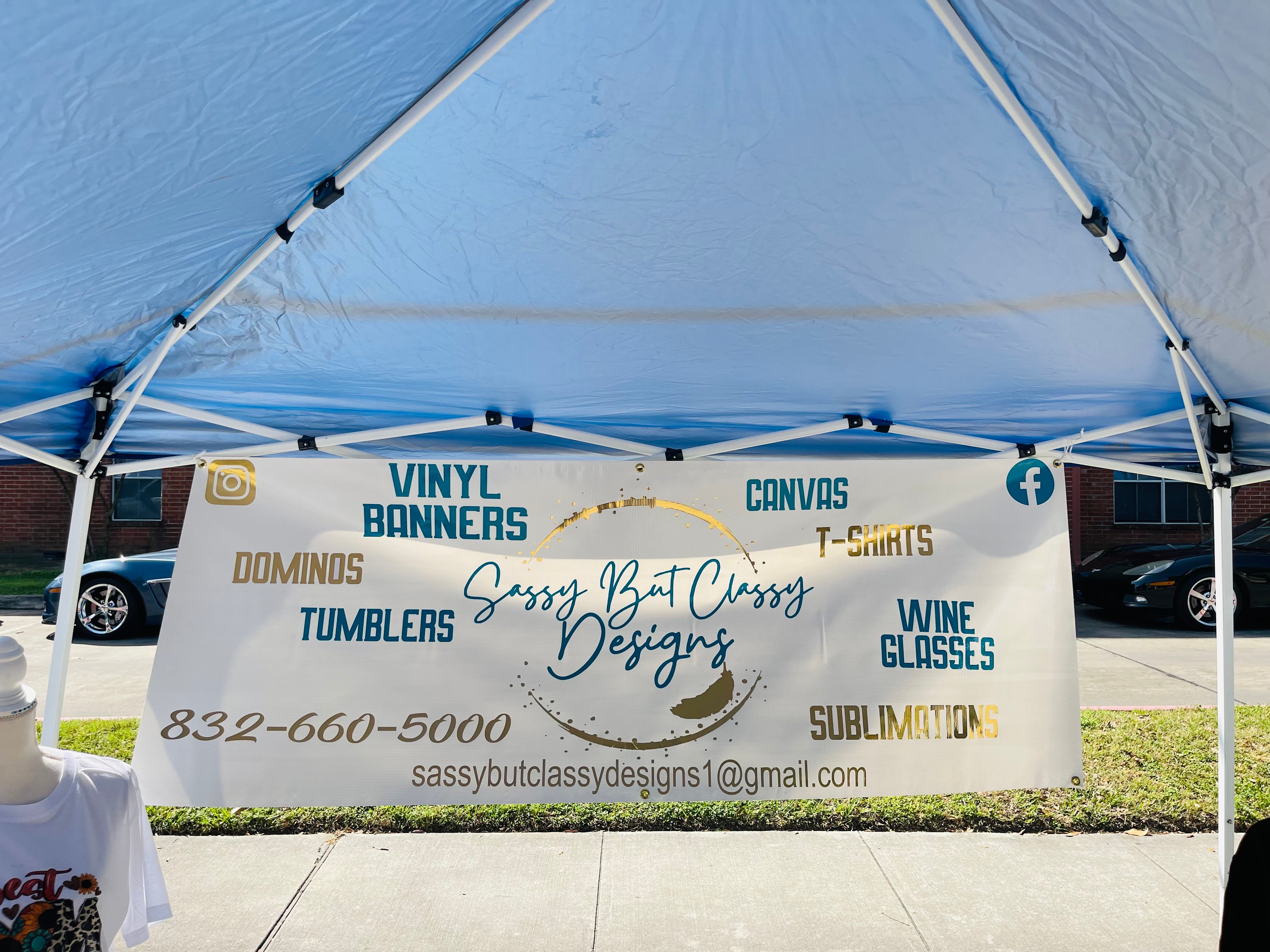 Vinyl Tent Banners